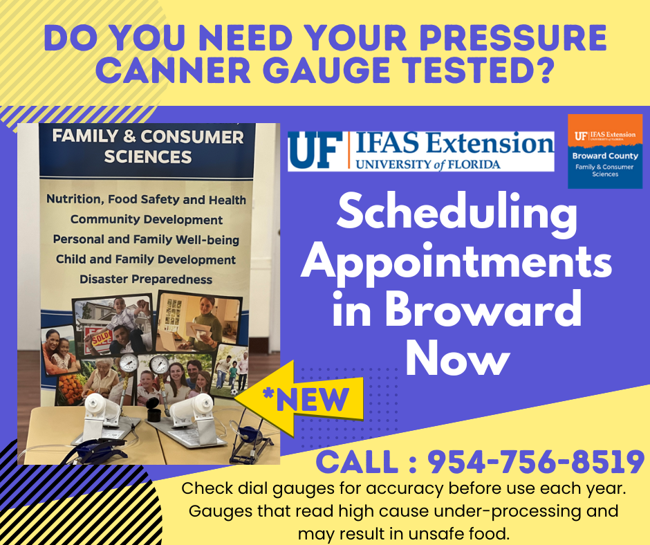 Pressure Canner Gauge Testing in Broward County - UF/IFAS Extension ...