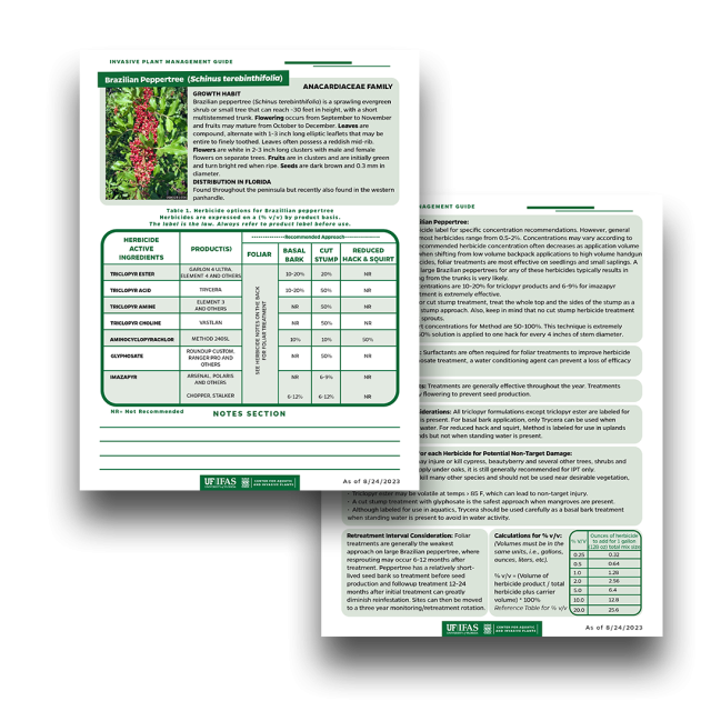 Check It Out! Invasive Plant Management Guides - UF/IFAS Center for ...
