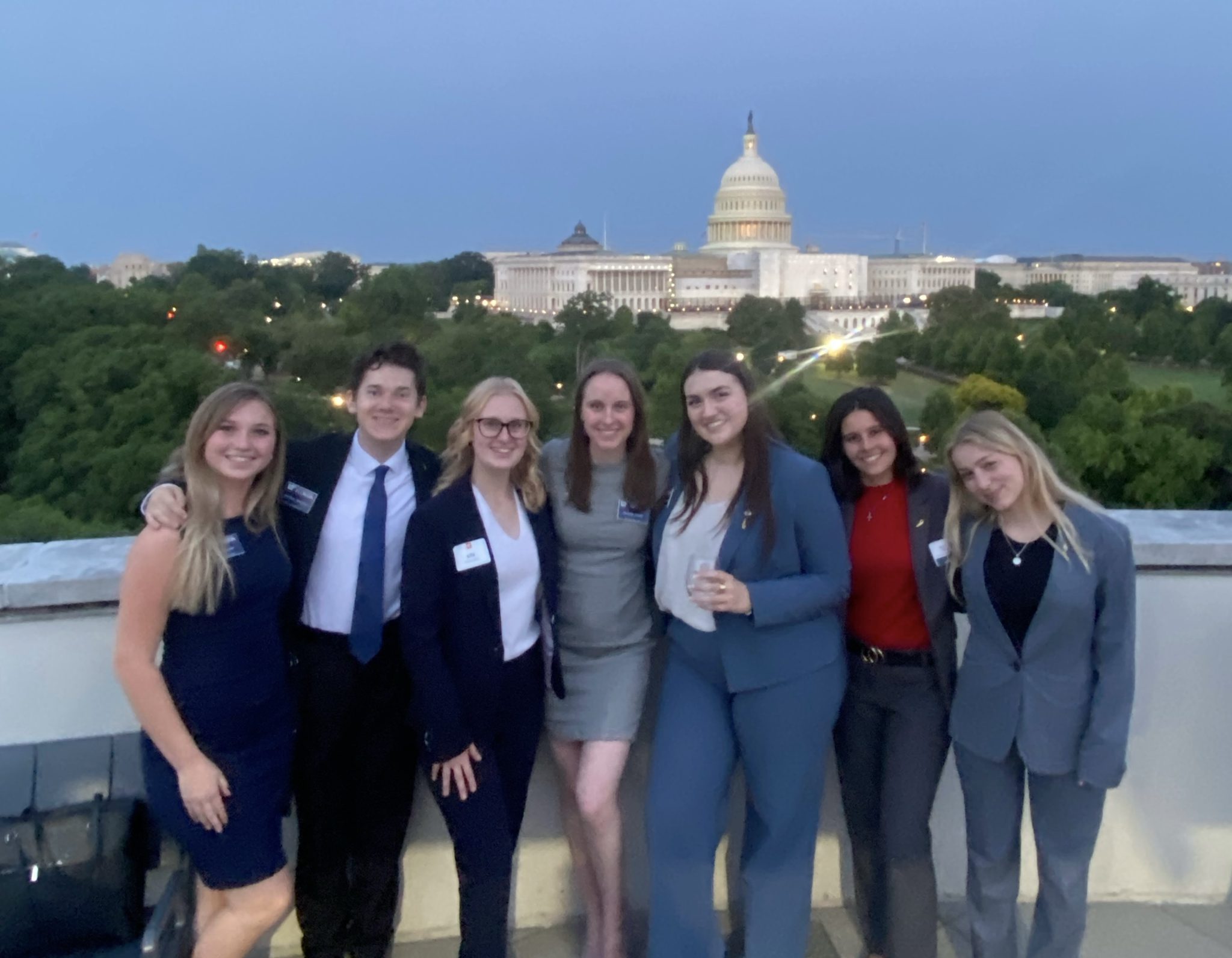 Intern Finds Niche on Capitol Hill
