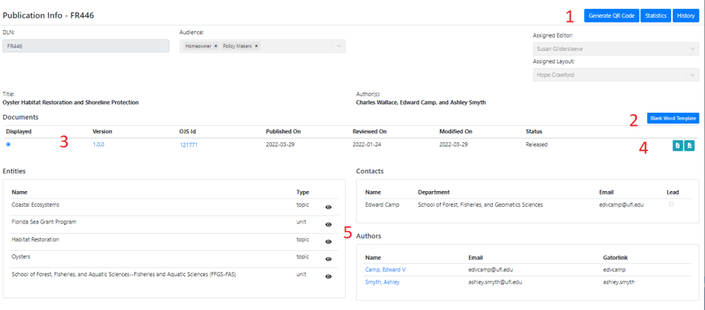 Managing Your EDIS Publications Using the EDIS Admin System - EDIS
