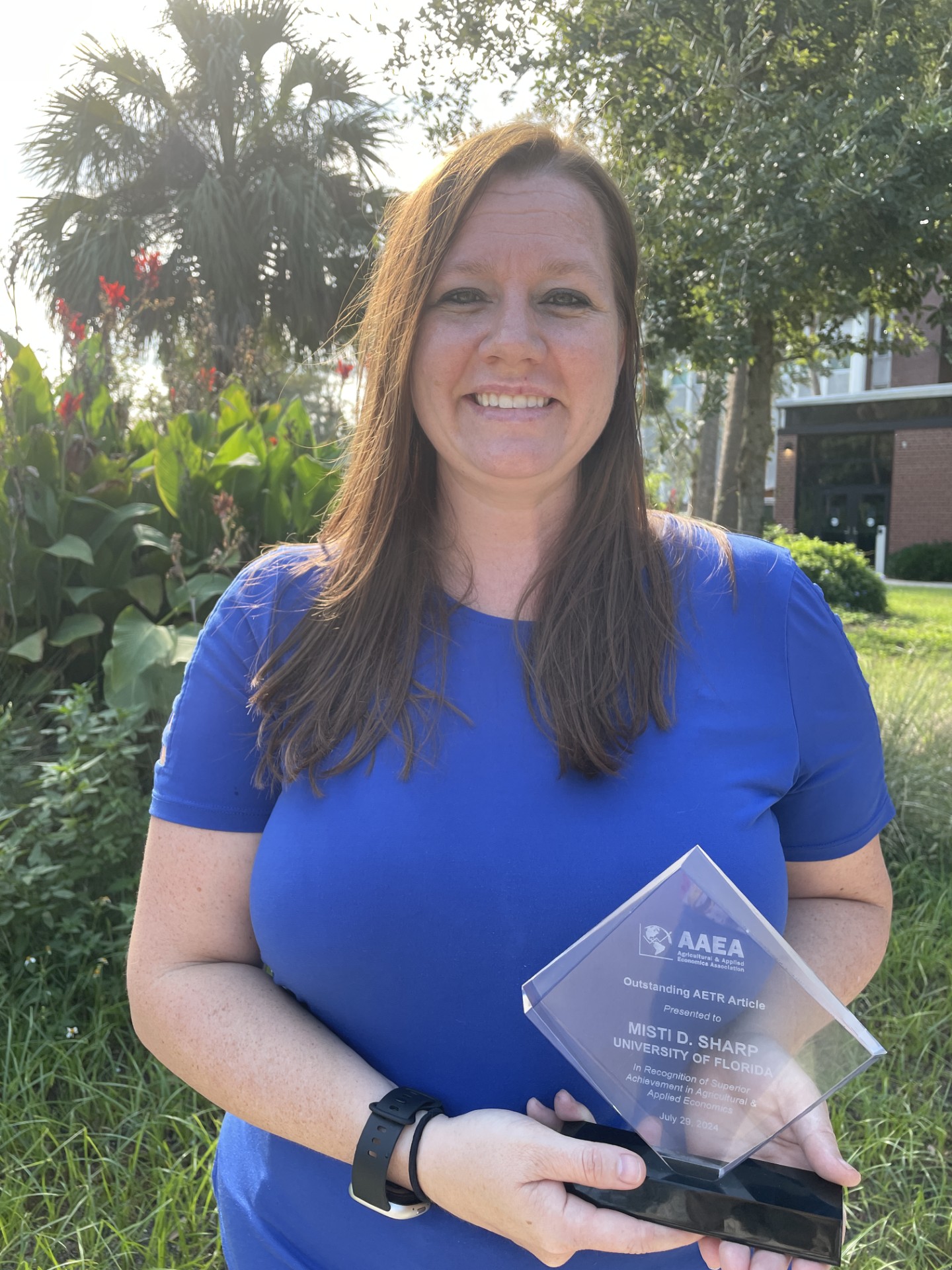Dr. Misti Sharp Receives 2024 AETR Article of the Year Award - UF/IFAS ...