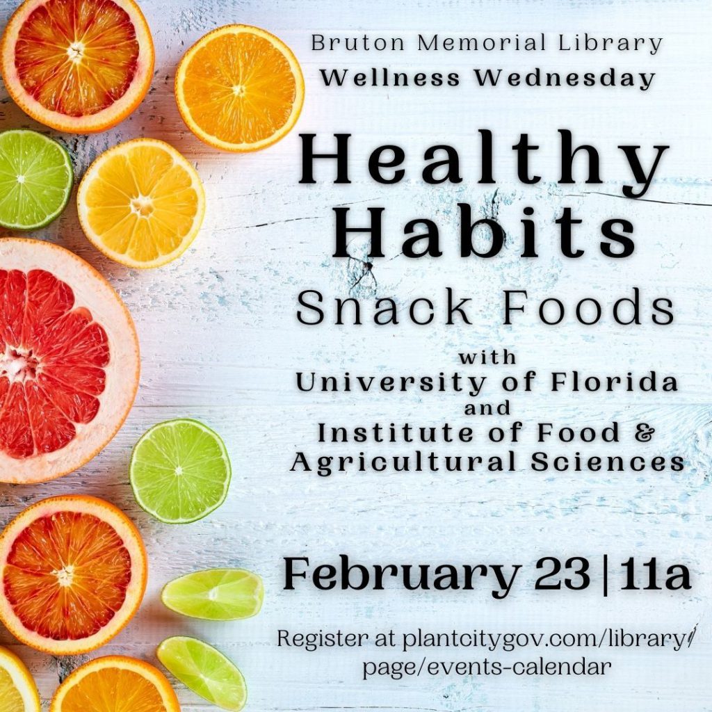 Wellness Wednesday-Healthy Habits (Monthly Series) - UF/IFAS Extension ...