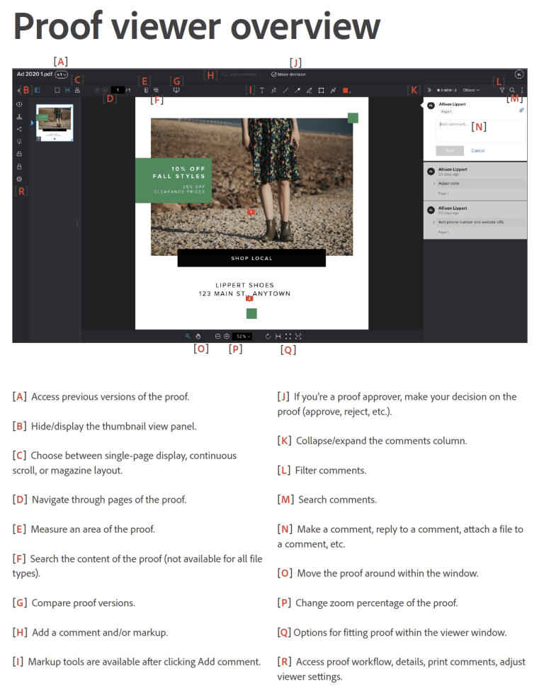 Basics of reviewing Proofs in Workfront - Communications