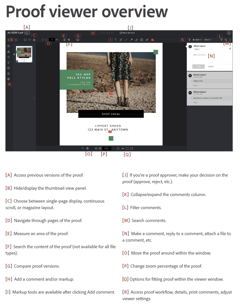 Basics of reviewing Proofs in Workfront - Communications