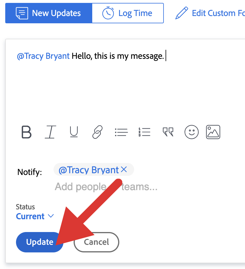 Communicate with Others in Workfront - Communications