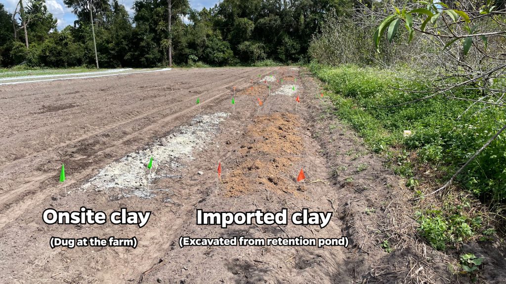 Southern SARE Project - Impact of clay amendments on nutrient and water ...