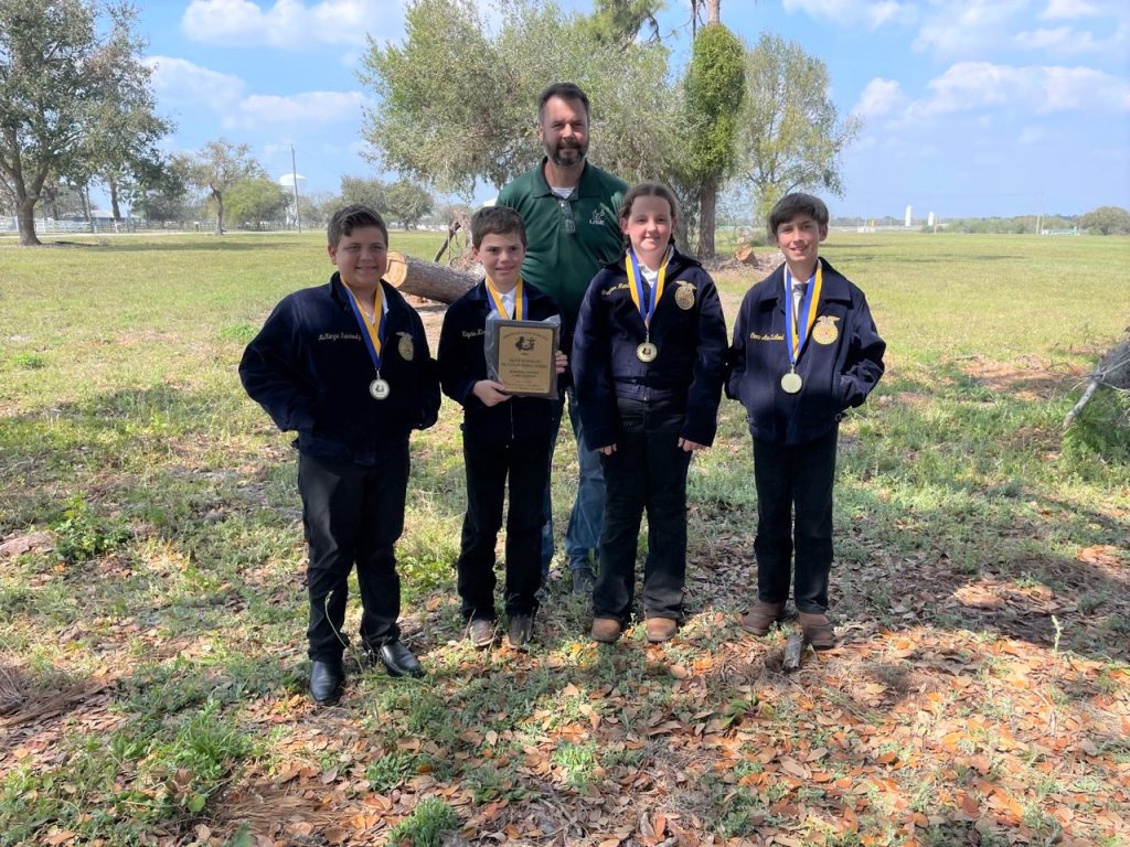 Manatee County Land Judging Competitors Excel at State Contest - UF ...