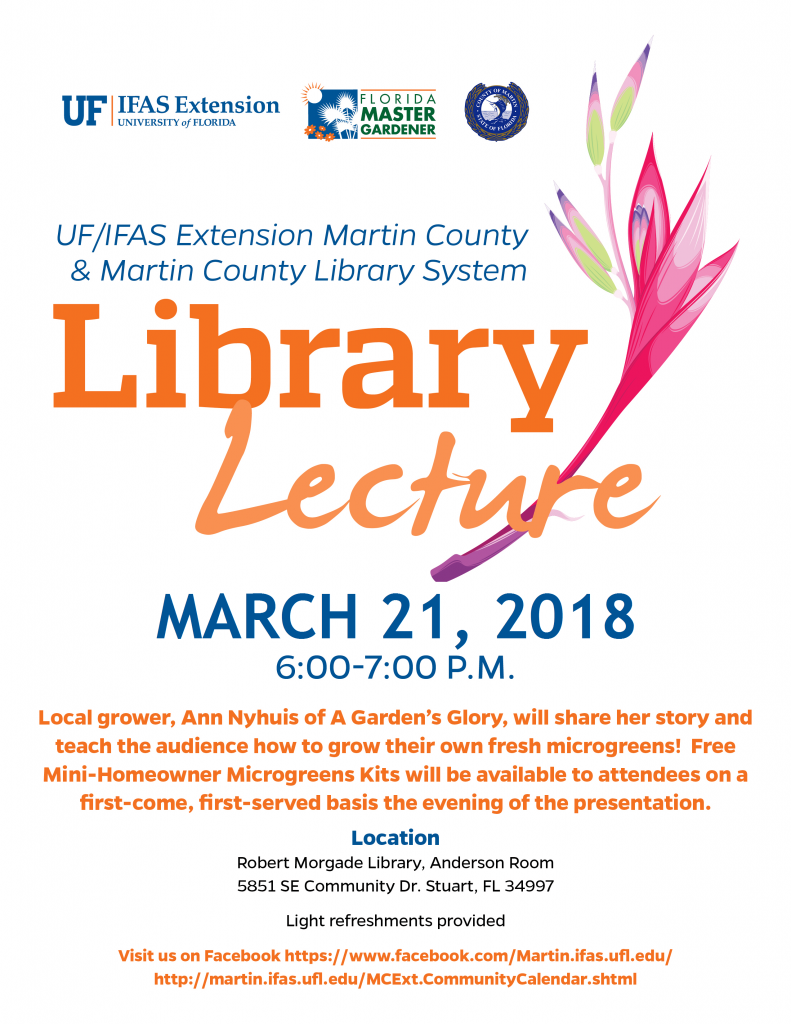 Microgreens, grow your own! - UF/IFAS Extension Martin County