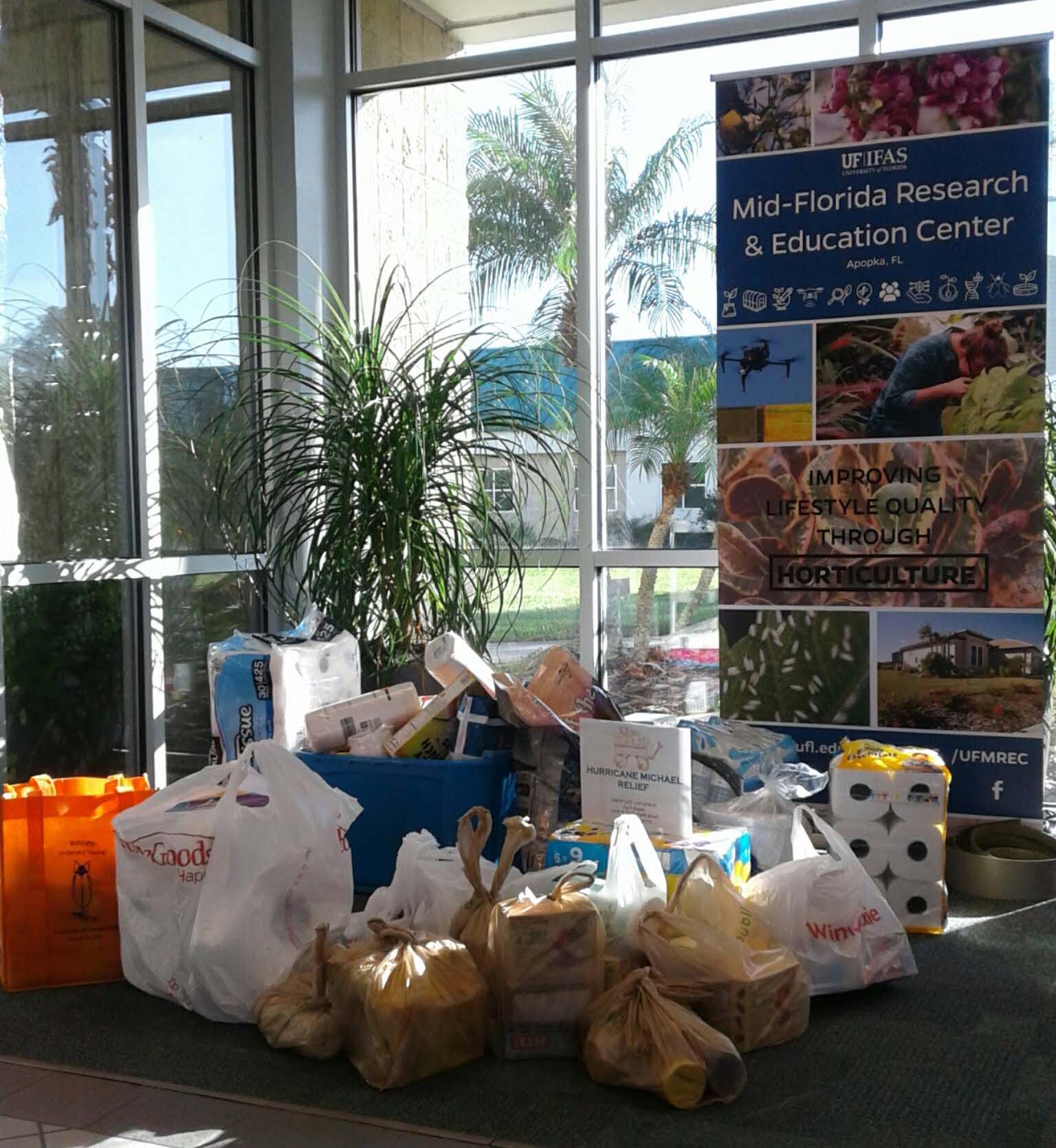 MREC Supports Industry Hurricane Michael Relief Efforts - UF/IFAS Mid ...