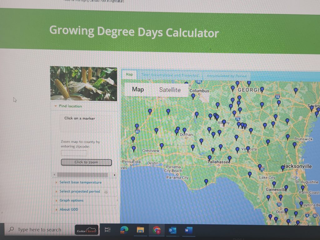 UF web-based system launches ‘Climate Indicators Tool’ to help growers ...