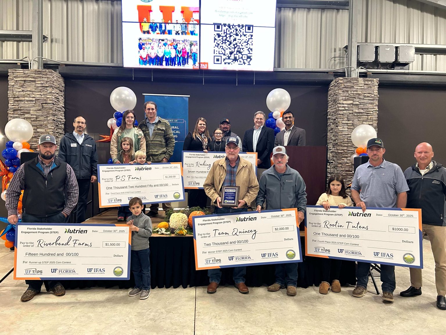 2025 STEP Corn Contest Winners Announced - UF/IFAS North Florida ...