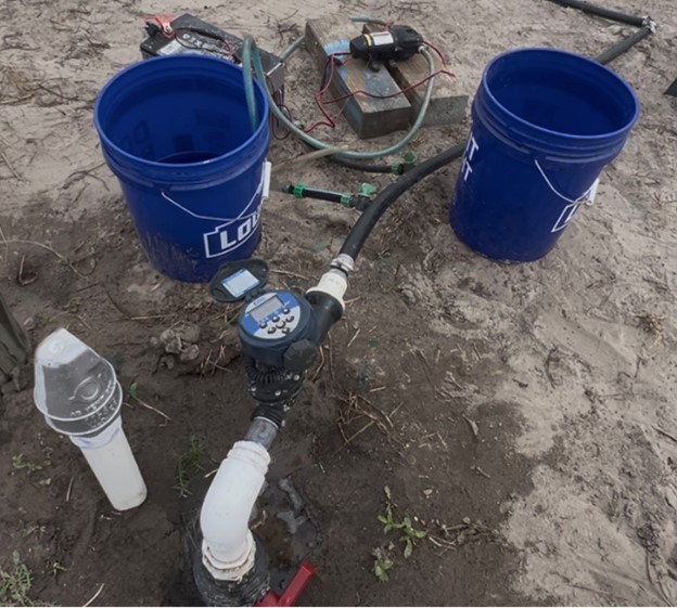 Utilizing Blue Dye to Visualize Drip Irrigation Efficiency and Nutrient ...