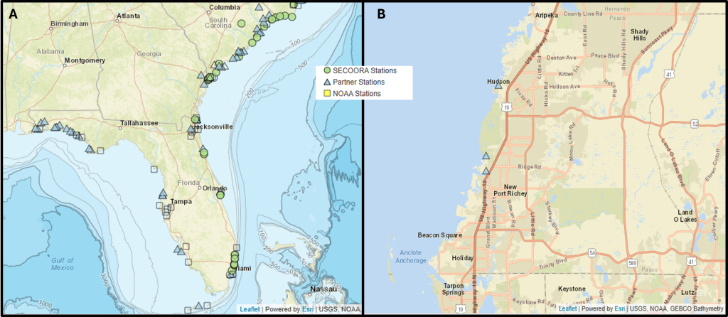 Know when to go: Local water level and weather sensors in Pasco County ...