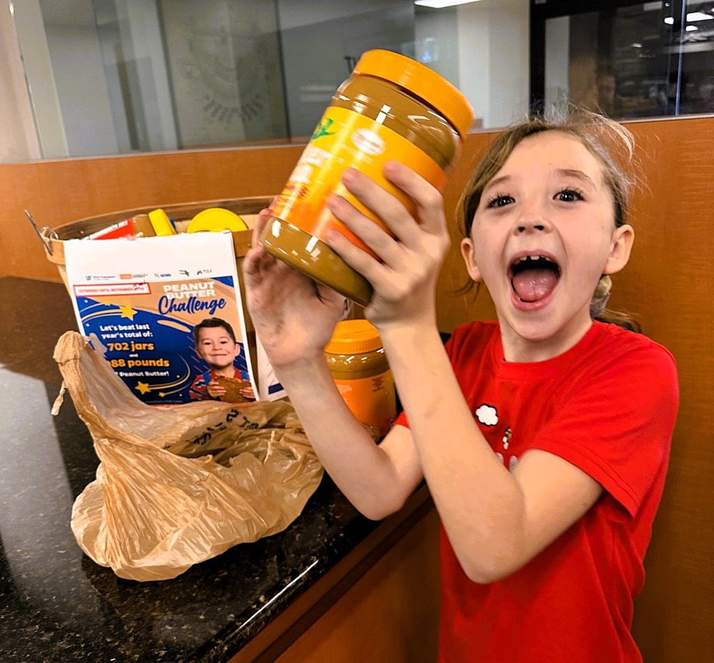 Annual Peanut Butter Challenge: How One Girl is Giving Back - UF/IFAS ...