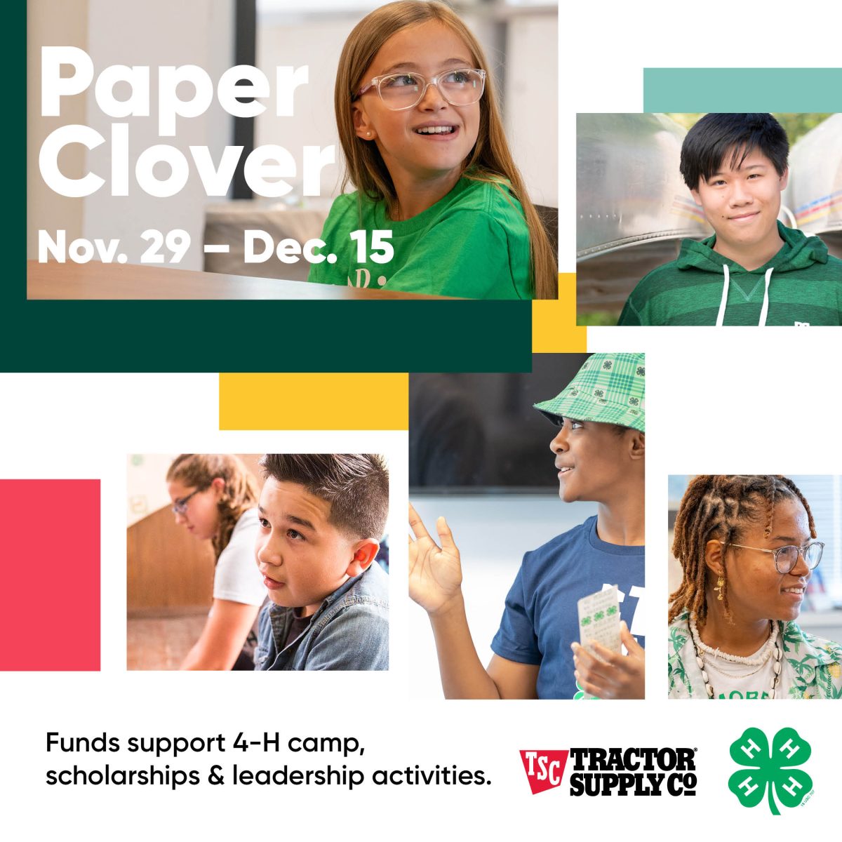 Tractor Supply’s 4-H Paper Clover Campaign - UF/IFAS Extension Polk County