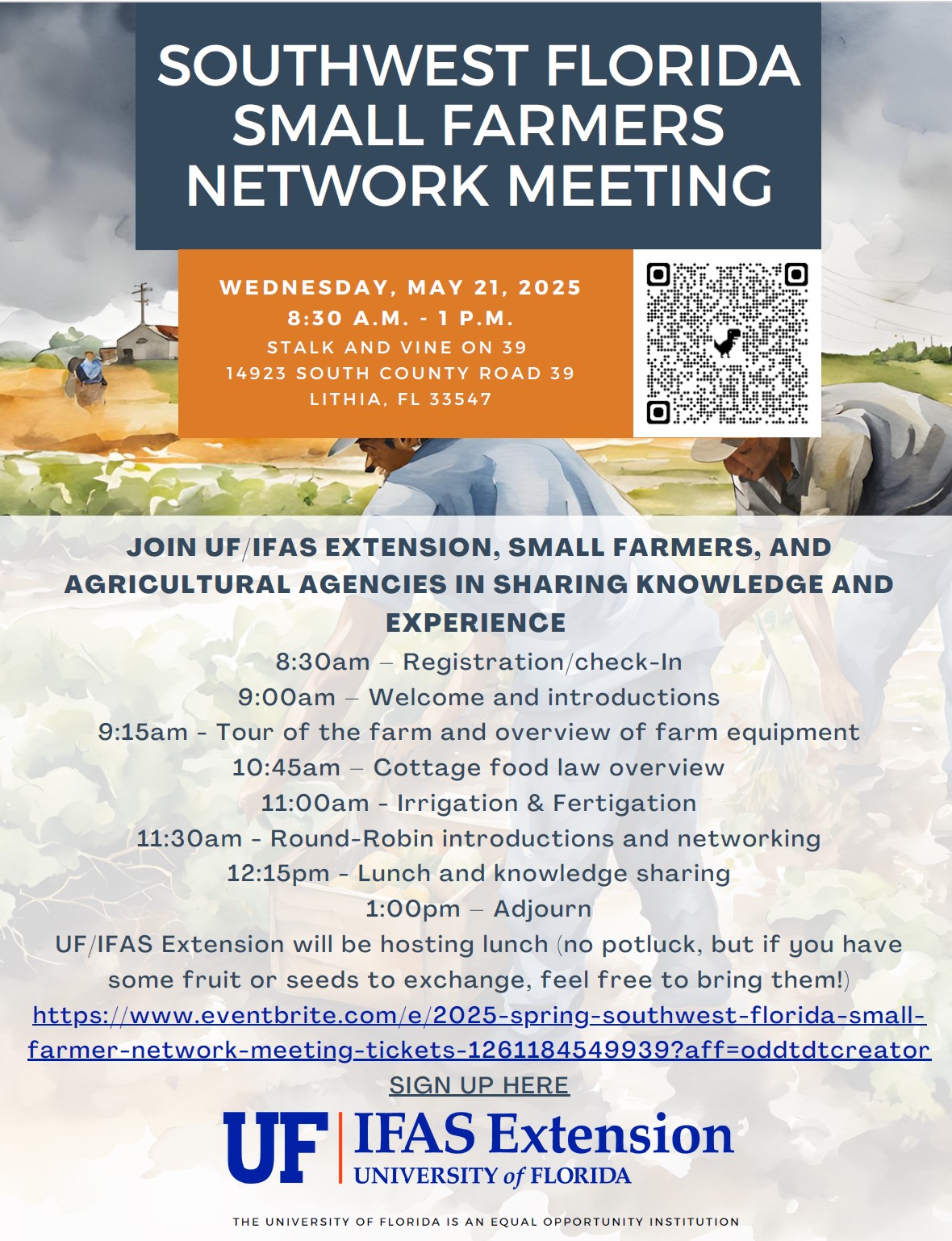 Cottage Food, Water BMPs, & Essential Farm Equipment at the 2025 Spring ...